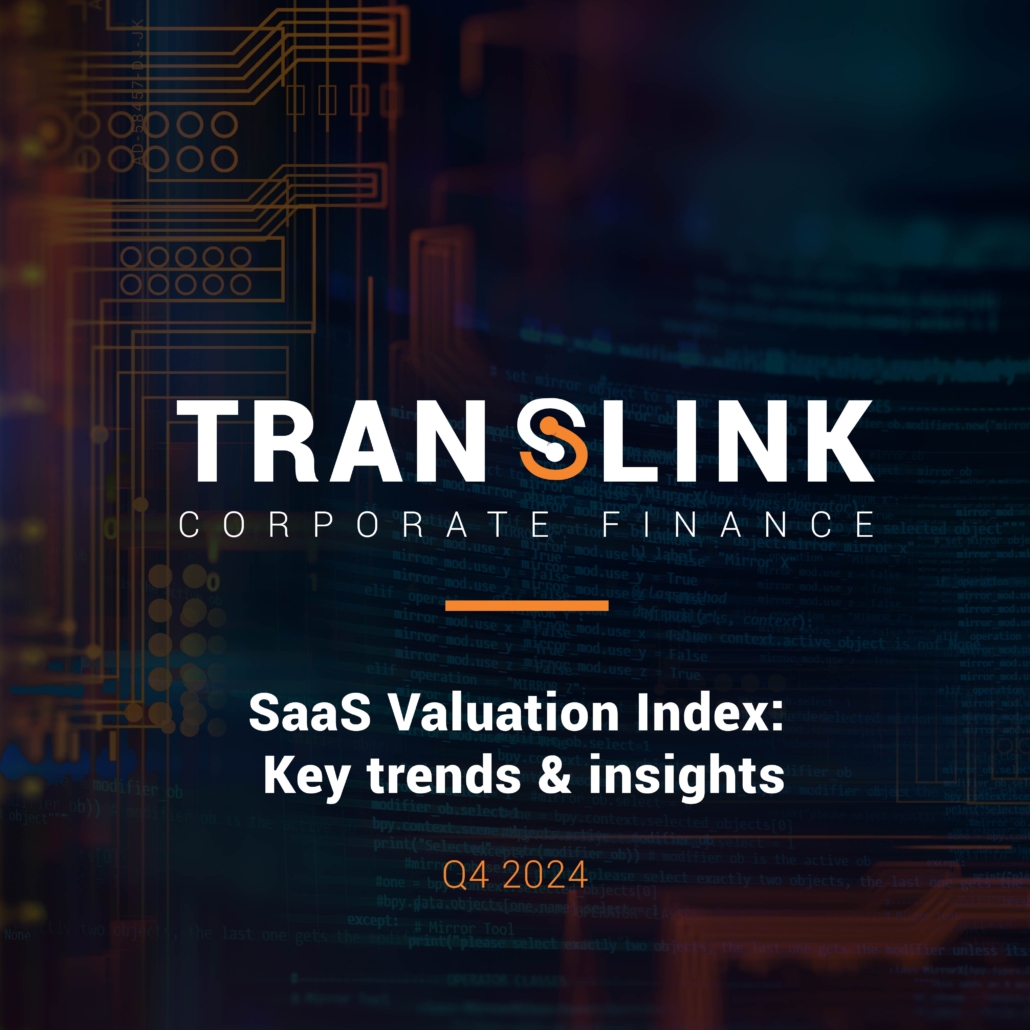Translink CF SaaS Valuation Index: Q4 2024 Trends & Insights